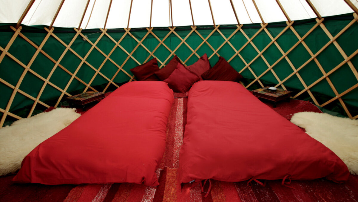 12 Foot Yurt - Bluedot