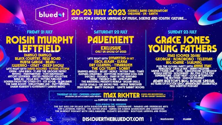 Line-Up - Bluedot