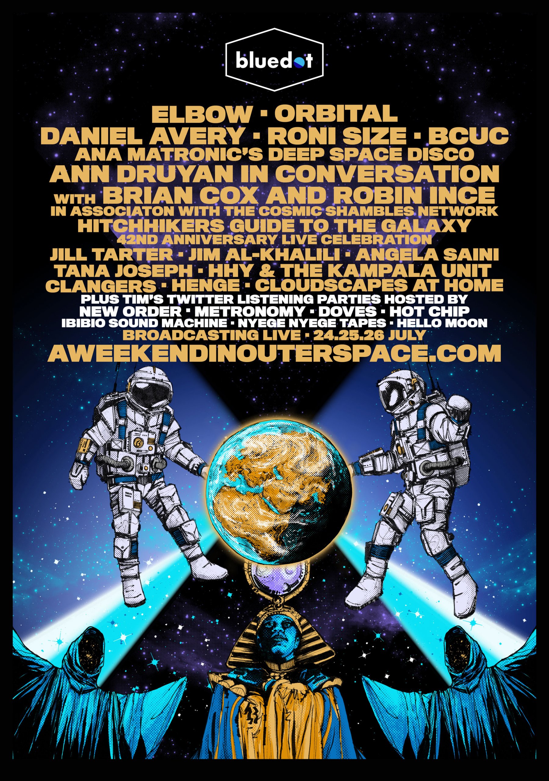 Elbow and Orbital join A Weekend In Outer Space - Bluedot