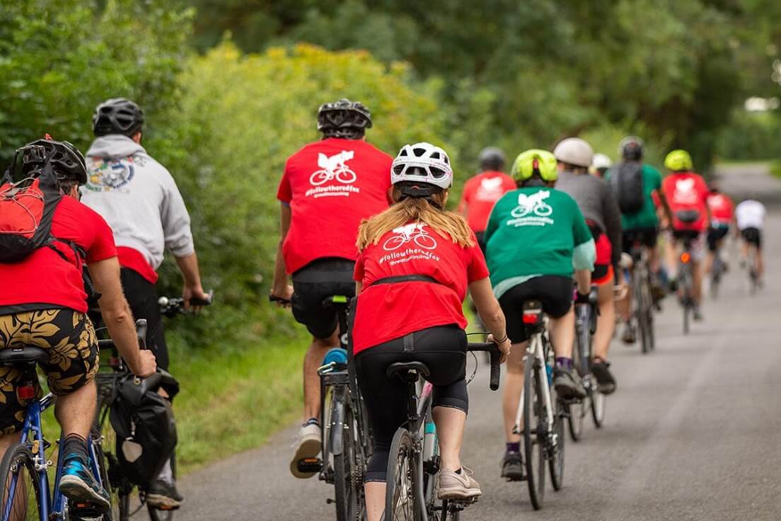 Cycle to bluedot with Red Fox Cycling - Bluedot